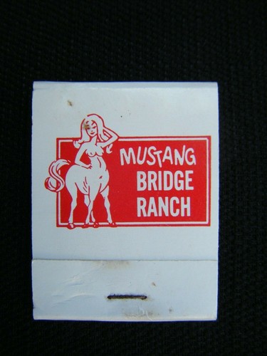 Mustang Bridge Ranch Valley of the Dolls Nevada Brothel Matchbook | eBay