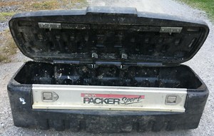 Delta Packer Sport Poly Truck Tool Box 57 x 22 bed deck storage plastic ...