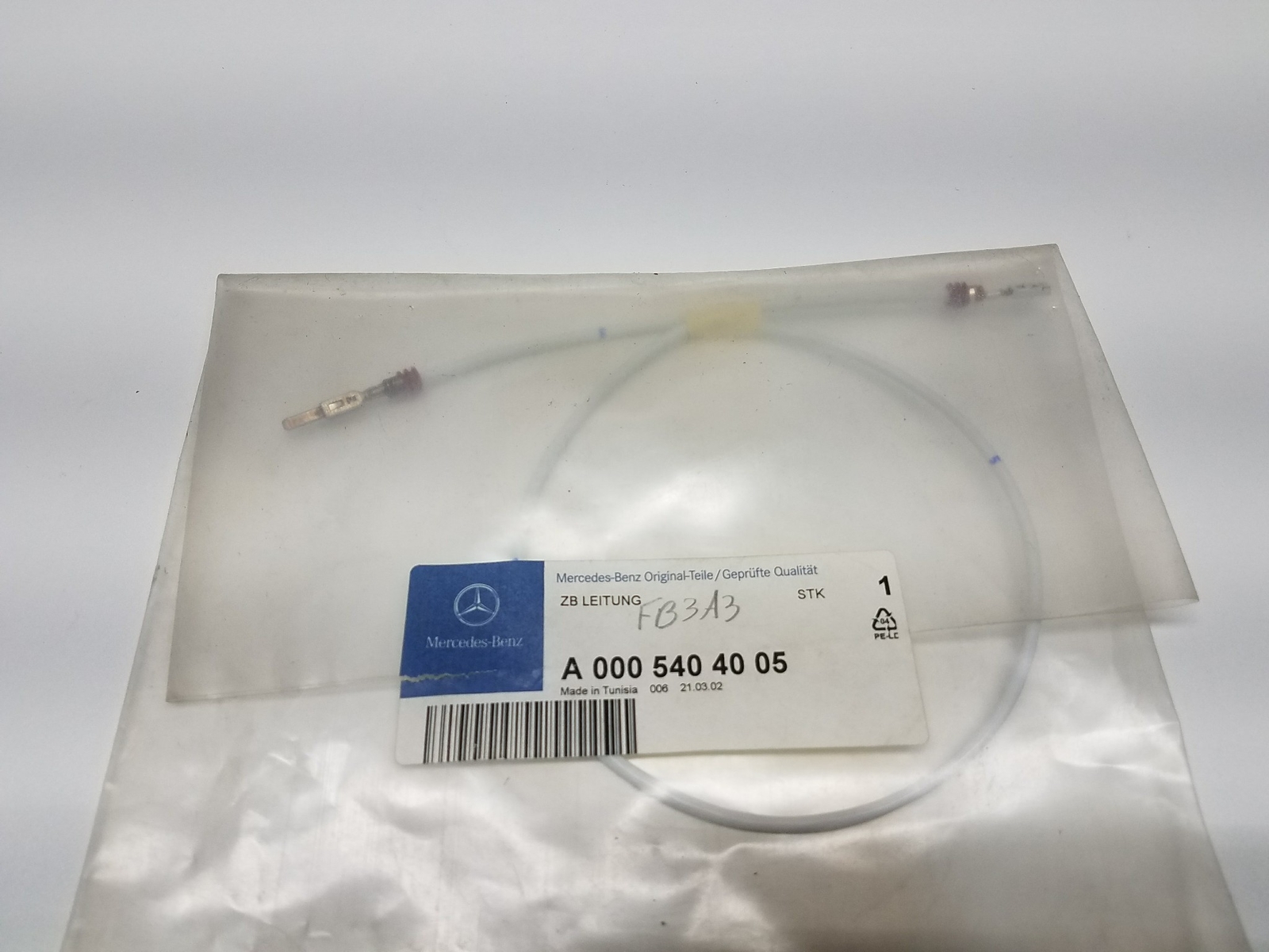 NEW GENUINE MERCEDES BENZ CABLE HARNESS OEM PART # A 0005404005 | eBay