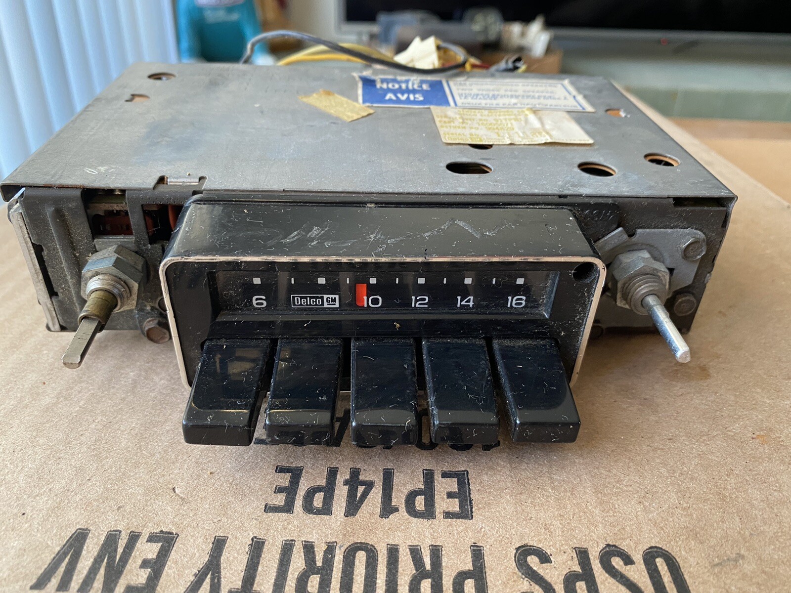 1960s 1970s 1980s Delco Stereo Radio Chevy Buick Olds Pontiac GMC Gm ...