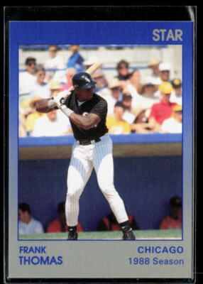 Frank Thomas 1991 Star Frank Thomas Blue #7 NMT | eBay