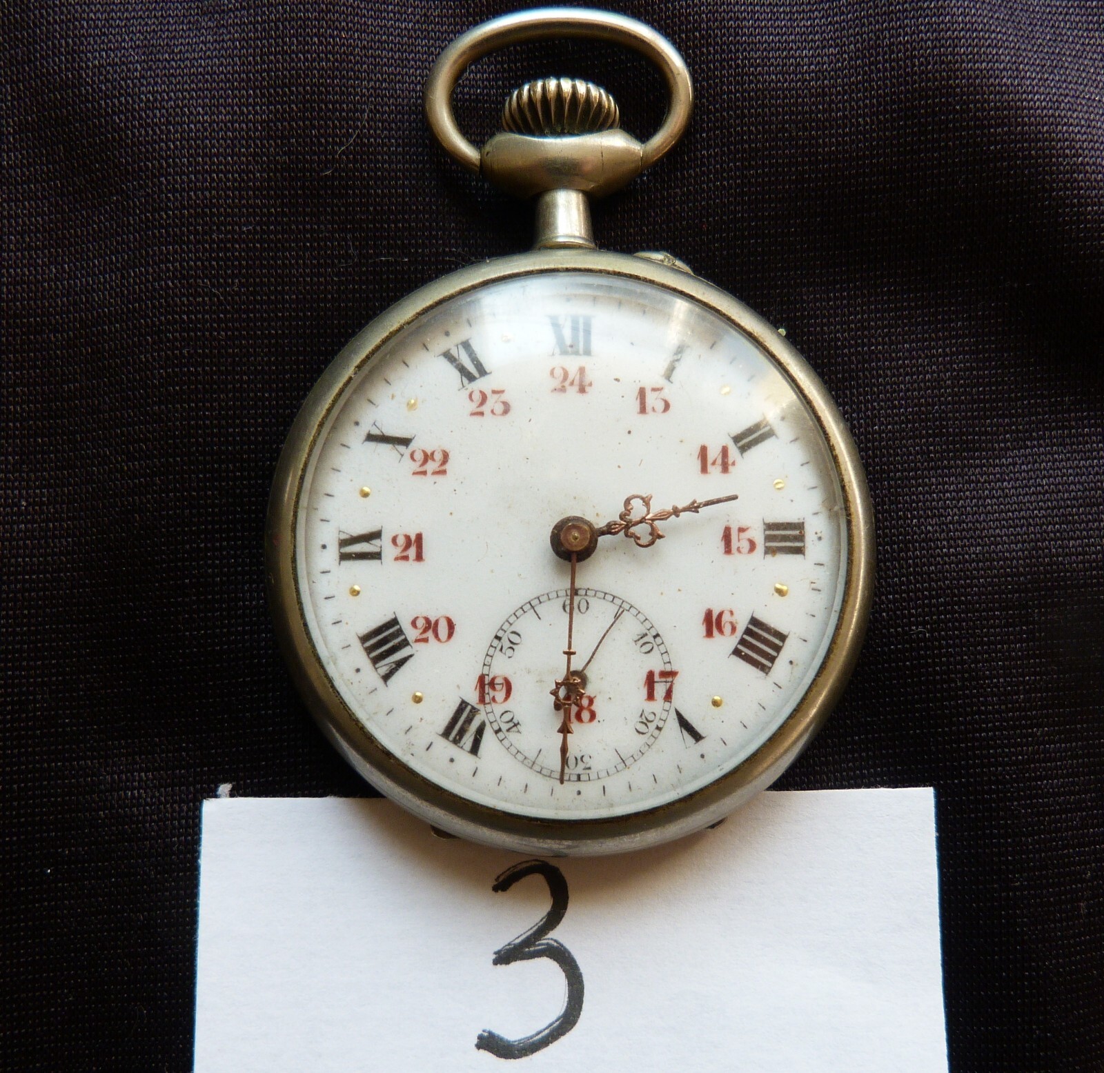 LOT MONTRES DE POCHE GOUSSETS DONT ARGENT | eBay