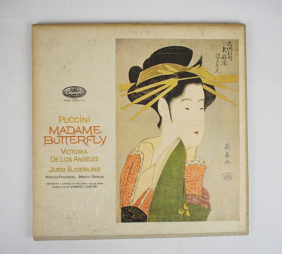 Puccini Madame Butterfly Complete Boxed 3 Vinyl Set LP Capitol Records ...