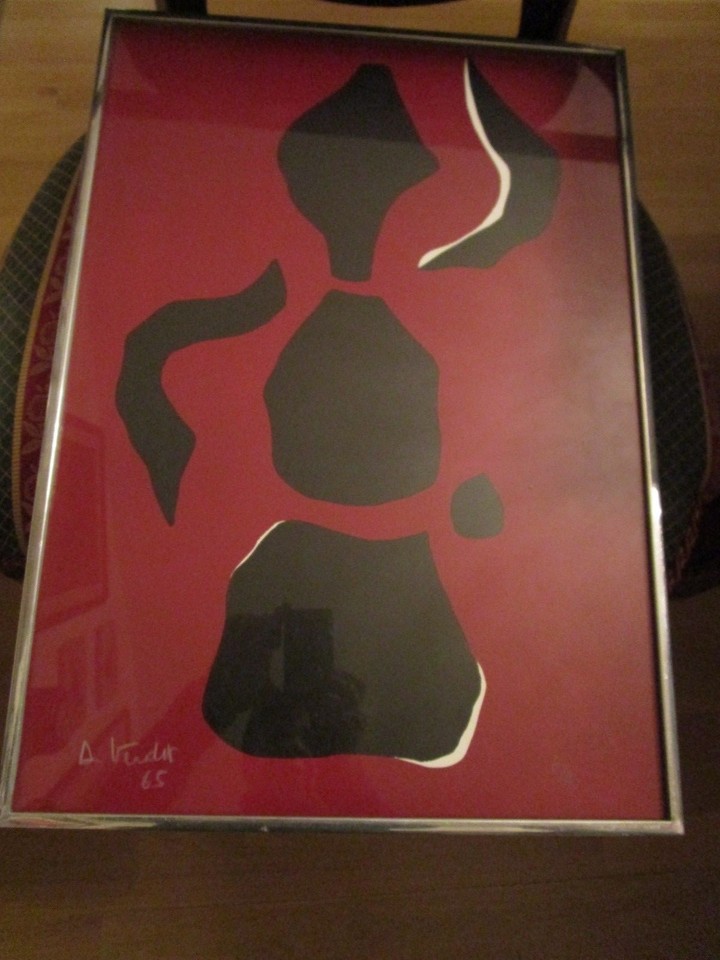 ANDRE VERDET Abstract composition II 1965 ARTIST PROOF | eBay