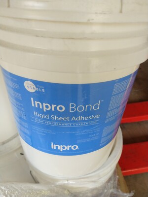 Inpro Bond rigid sheet adhesive 5gal #541 | eBay