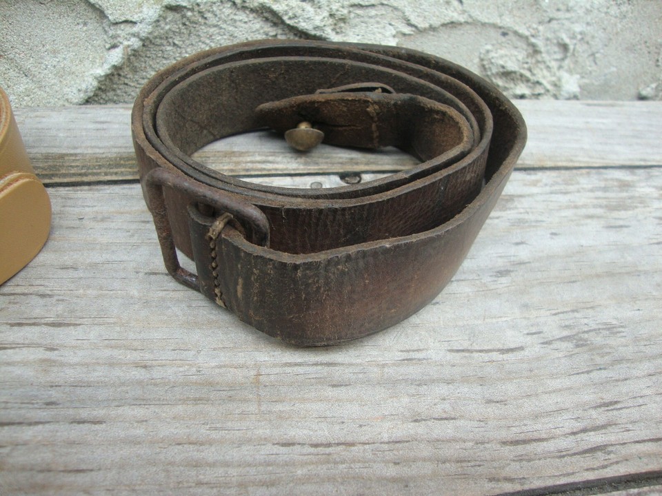 Lot Of Two Original French Leather Slings For French MAS 36 Lebel And ...