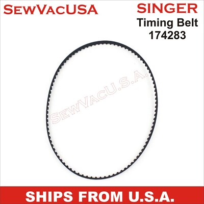 SINGER Timing Belt 174283 Fits SINGER 700 Class Machines & More See ...