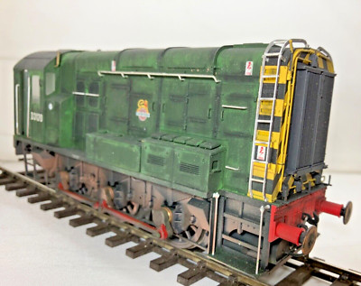 Dapol Class 08 D3120 BR Late Green W/Wasp Stripes O Gauge weathered ...