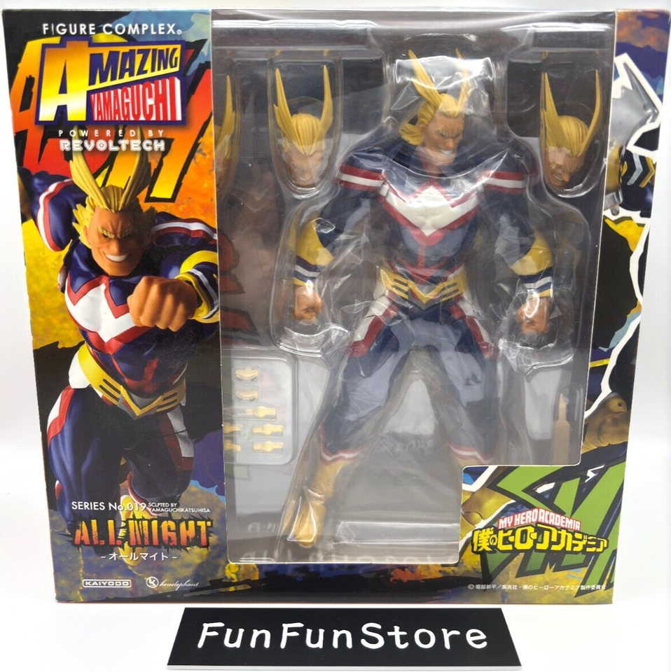 All Might Amazing Yamaguchi Revoltech No19 My Hero Academia Kaiyodo ...