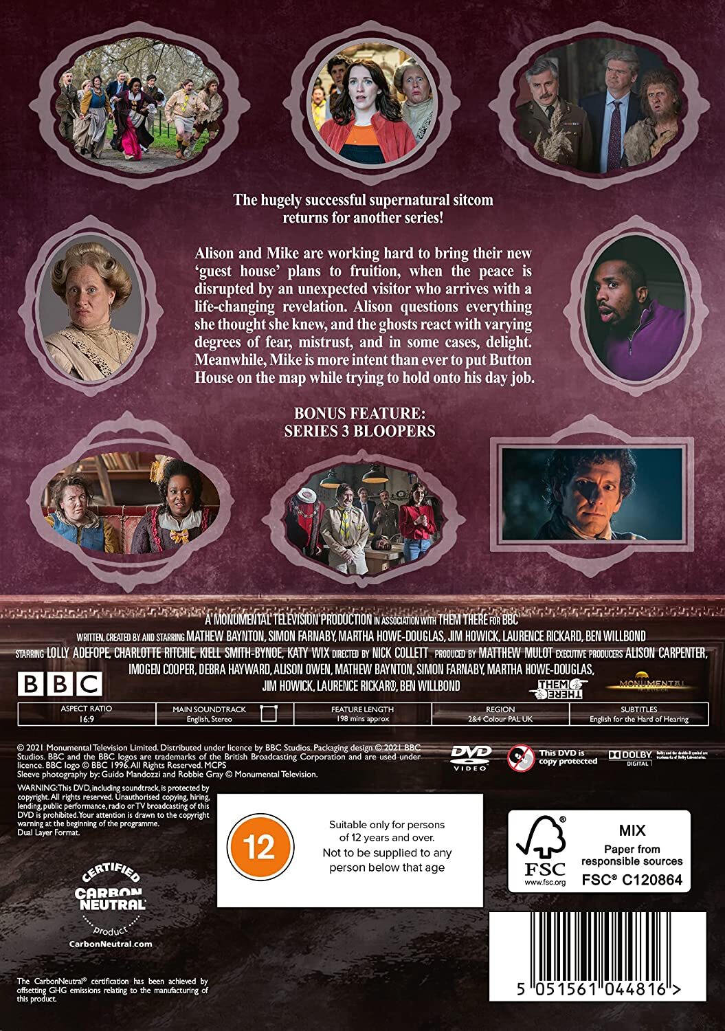 Ghosts - Series 3 (DVD) | eBay