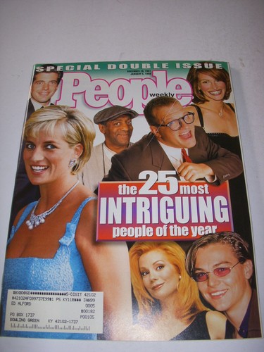 PEOPLE Magazine, DECEMBER 29, 1997/JANUARY 5, 1998, 25 MOST INTRIGUING ...
