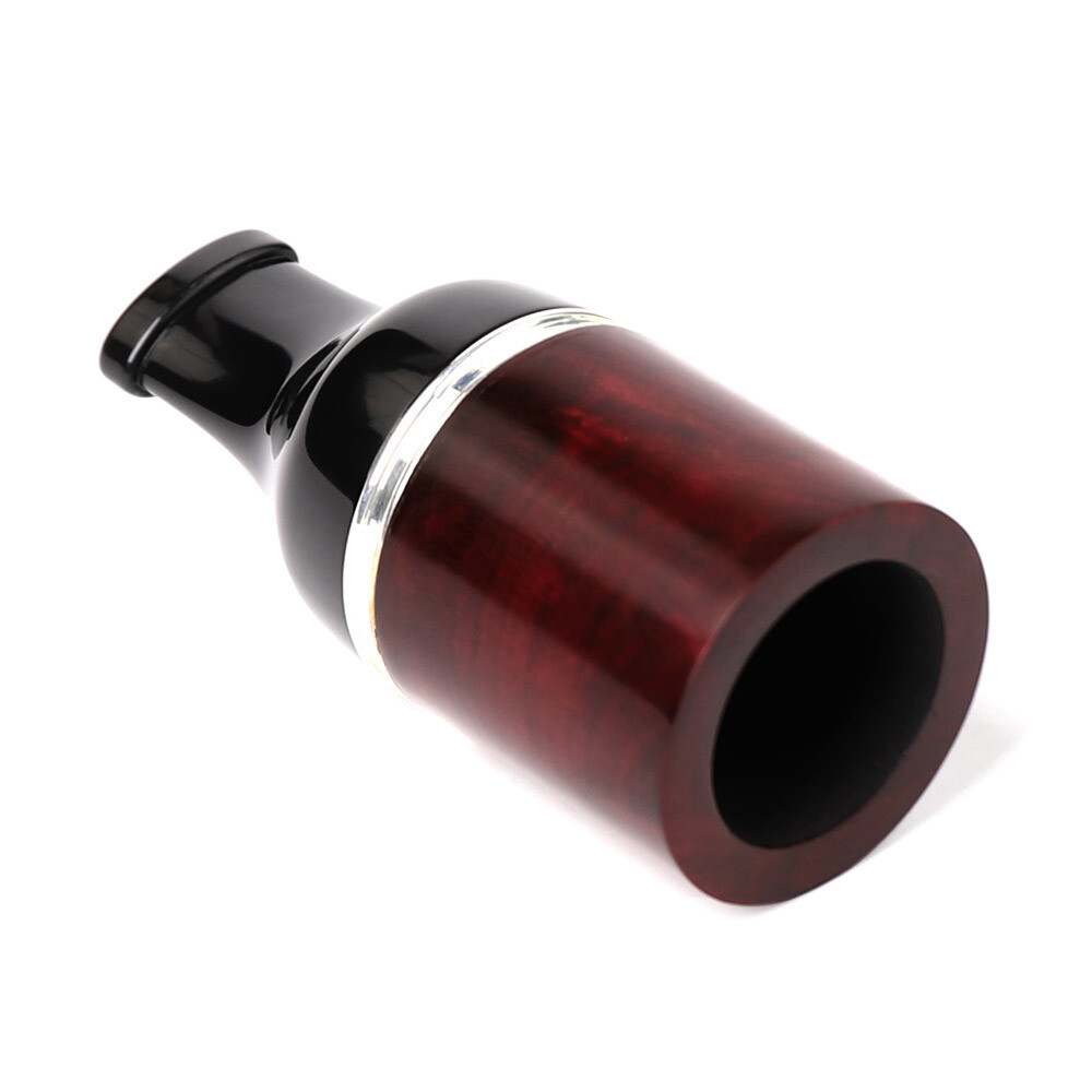 Briar Wooden Cigar Mouthpiece Holder Handmade Cigar Filter Tips Gauge ...