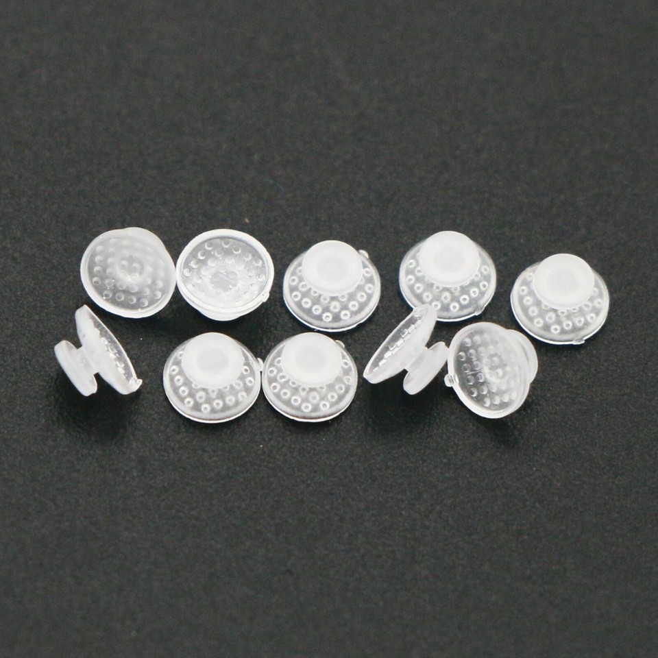 10Pcs/Pack Dental Orthodontic Ceramic Clear Lingual Button Bondable ...
