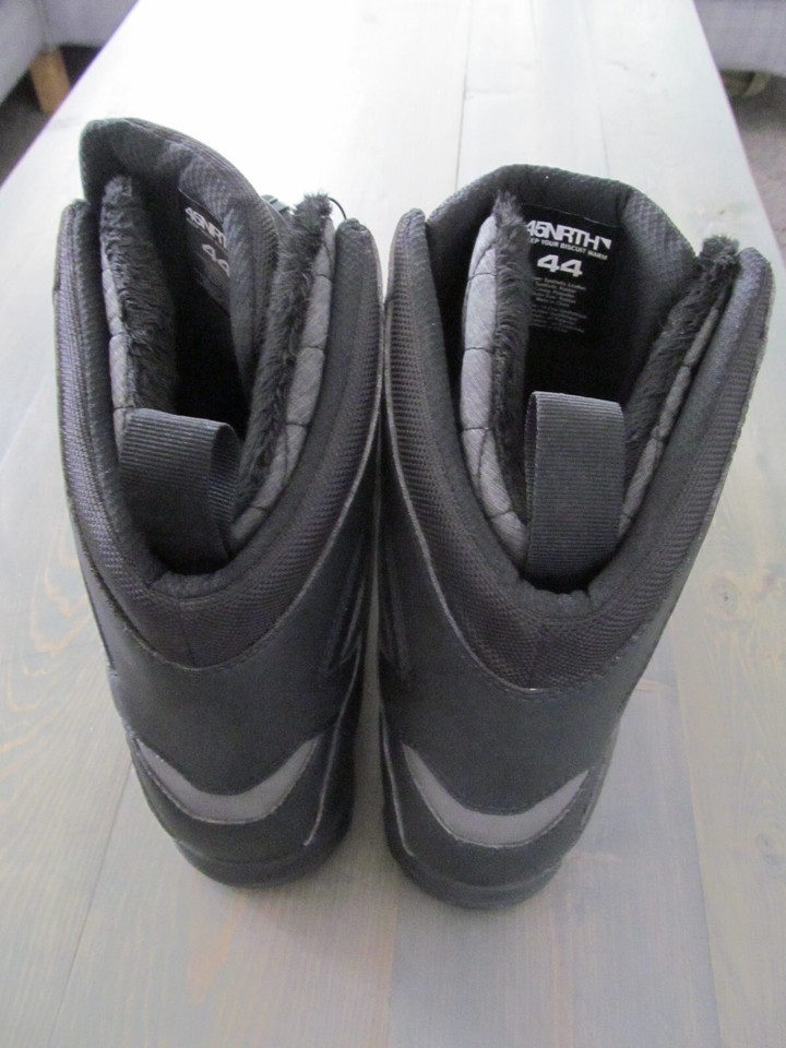 45 NRTH Wolvhammer Boots Size 44 US Size 10.5 Black 45 North Winter Fat ...