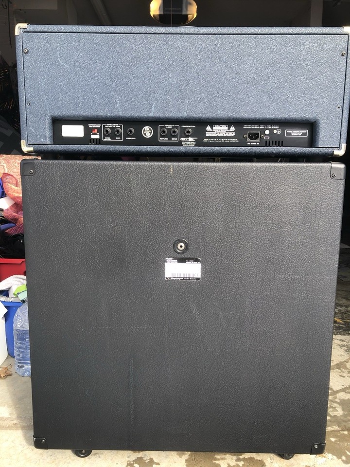 Stack Amp! (Crate Amp Head Model BV-60H; Peavey 412 XXL SLANT Guitar ...