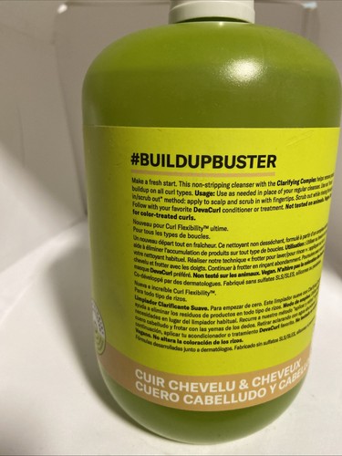 DEVACURL Buildup Buster Gentle Clarifying Cleanser Scalp & Hair Reset ...