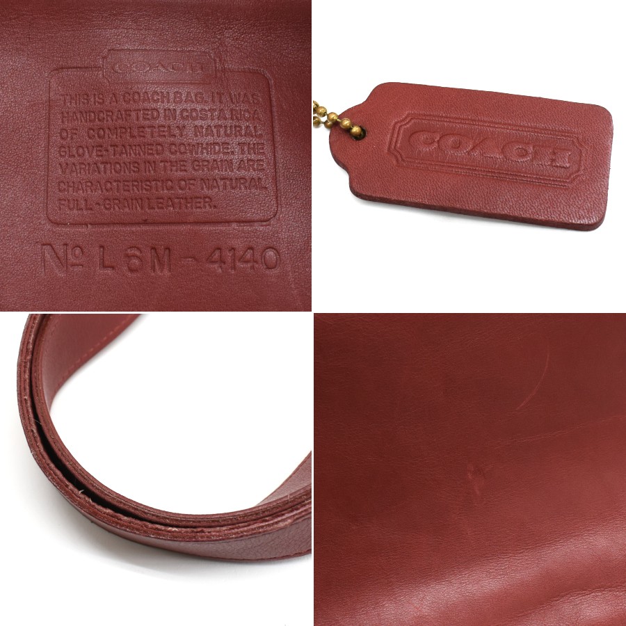 Vintage COACH Old Coach Soho Lafayette Bag 4140 Shoulder Bag Leather ...
