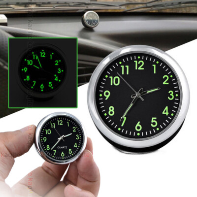 Digital Quartz Clock Car Interior Dashboard Clock Luminous Backlight ...