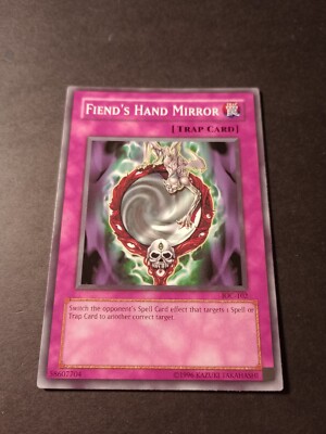 Yu-Gi-Oh! Fiend's Hand Mirror Common Trap Card IOC-102 LP | eBay