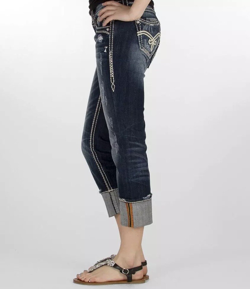 Rock Revival NWOT Women’s Becky Easy Stretch Cropped Jean in Becky EP10 ...