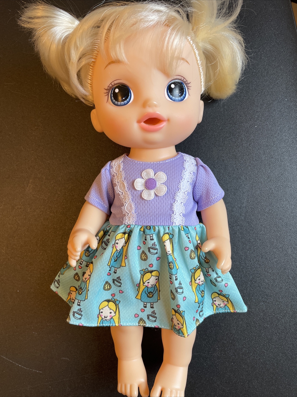 Dress 12" Doll Clothes Baby Alive Stella, HABA, 10” Bouncy Baby Go Bye ...
