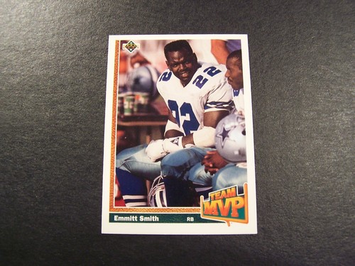 Emmitt Smith Upper Deck Card #456 Team MVP | eBay