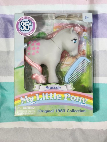 My Little Pony SNUZZLE 35th Anniversary Original 1983 Collection NIB ...