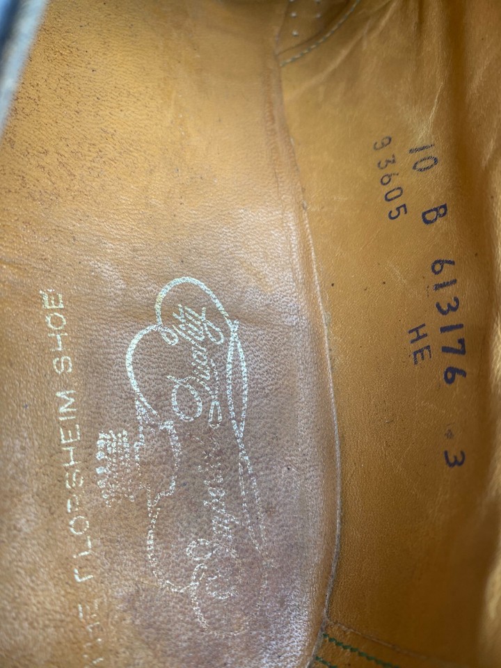 Florsheim Imperial VTG #93605 KENMOOR V-Cleat Shell Cordovan Wing-Tip ...