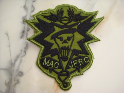 US MACV JOINT PERSONNEL RECOVERY CENTER, VIETNAM WAR SUBDUED PATCH | eBay