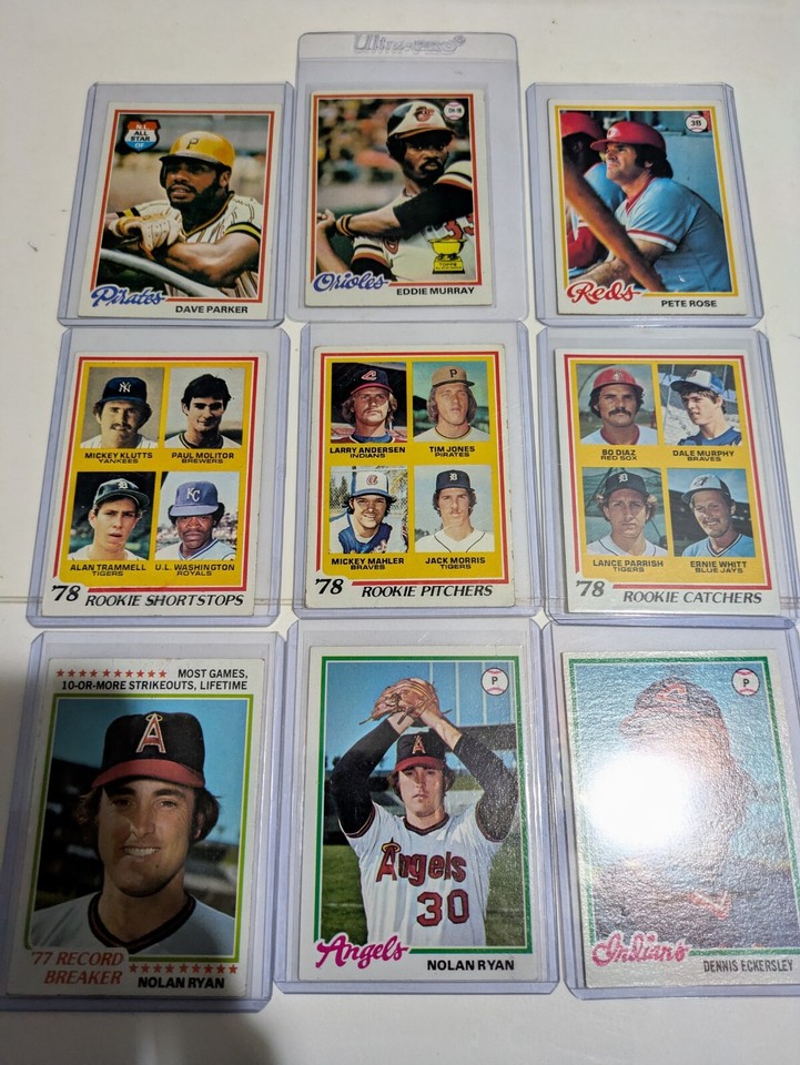 1978 Topps Baseball Complete Set 1-726 | eBay