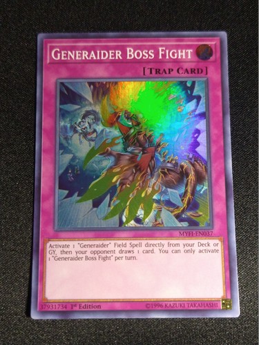 Yugioh - Generaider Boss Fight MYFI-EN037 1st Edition Super Rare NM | eBay