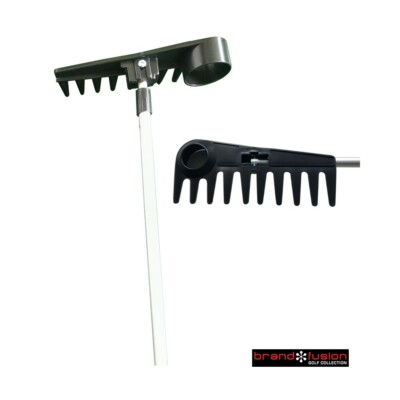 Personal Foldable Golf Rake - With Ball Retriever | eBay UK