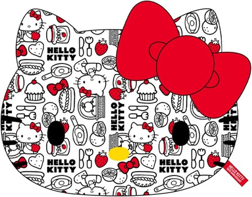 Sanrio Figur Hello Kitty 50. Serie Gesichtskissen (rot) Plüschpuppe Neu ...