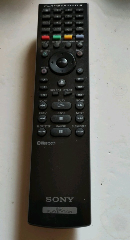 Genuine Sony BD/Playstation PS3 Remote Control - CECHZR1E - EB3P396D | eBay