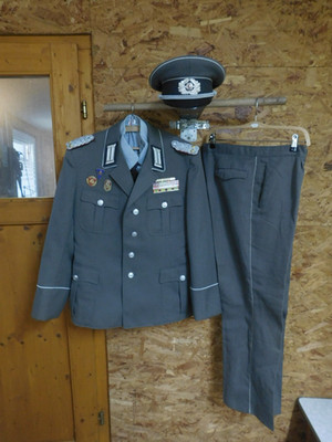 Stasi, MfS, NVA Uniform Oberstleutnant des MfS ,Ministerium für ...