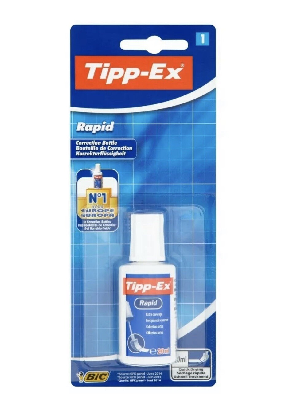 PACK OF 1 TippEx Rapid Correction Fluid Bottles 20ML | eBay UK
