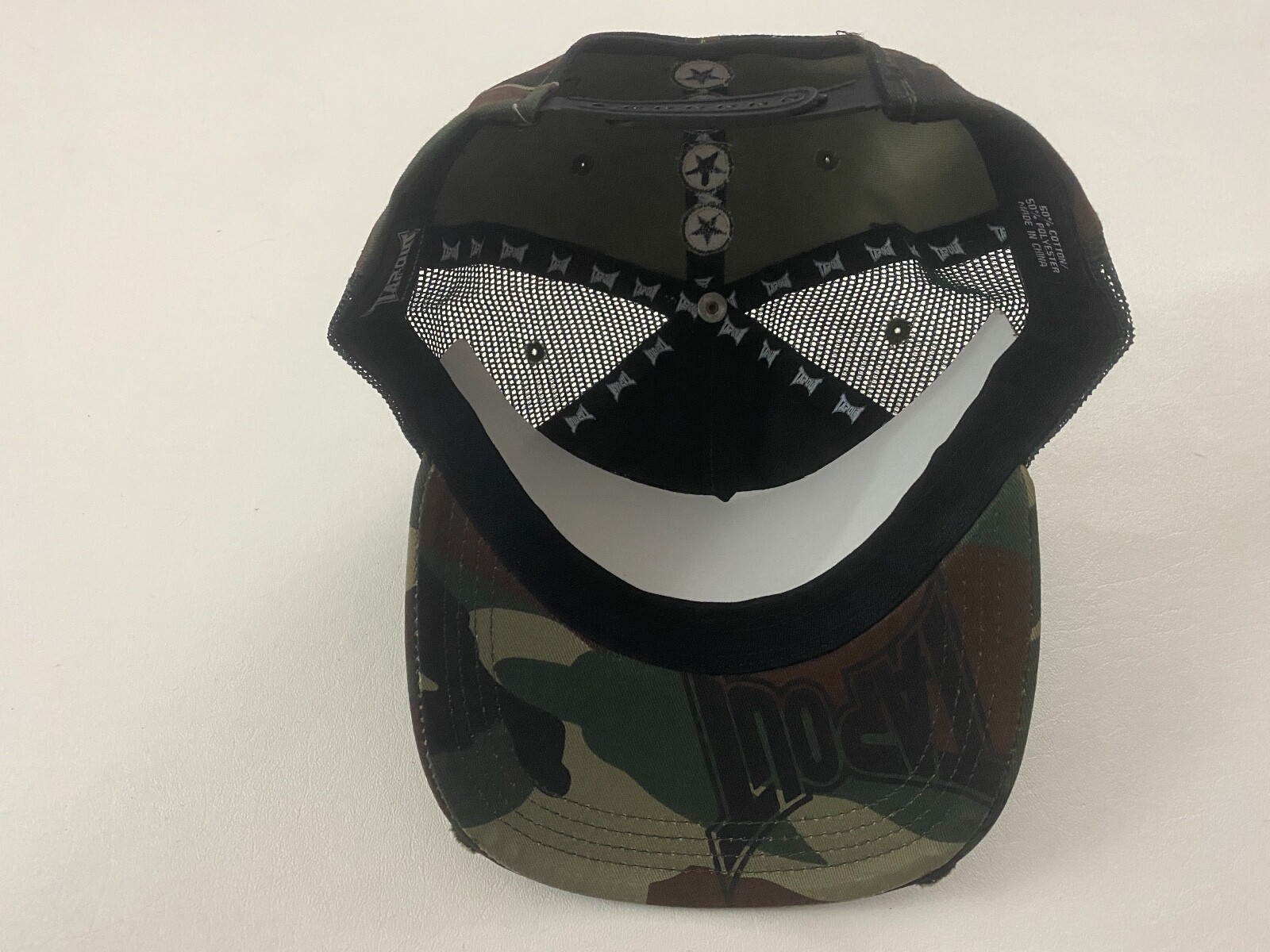 Vintage American TAPOUT Arrogant Belieqe Adjustable Trucker Hat Cap One ...