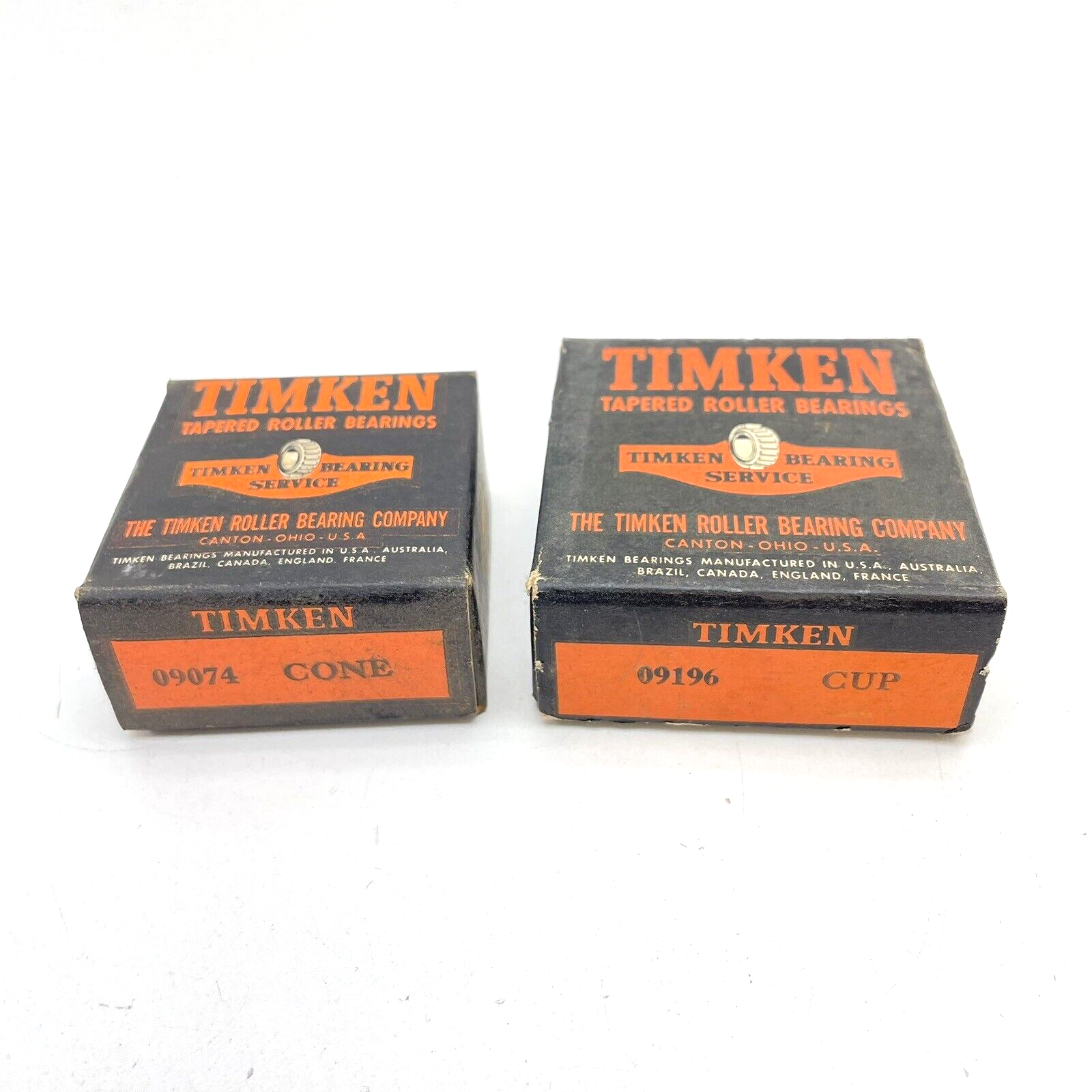 09074/09196 0.75x1.938x0.9063" Timken USA Single Row Taper Roller ...