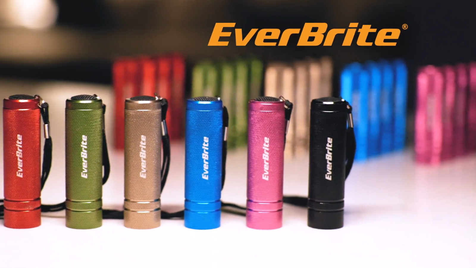 EverBrite 30-PC LED Flashlight Set Handheld Aluminum Torches w/Lanyard ...
