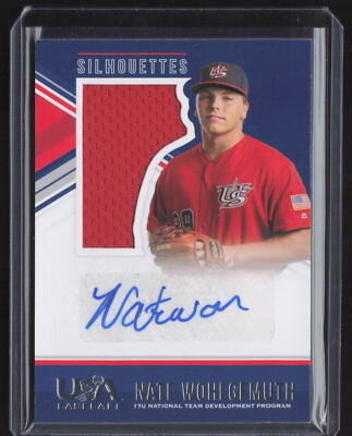 2018 USA Stars & Stripes Nate Wohlgemuth Patch Auto #97 | eBay