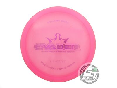 USED Dynamic Discs Lucid Evader 174g Pink Purple Foil Fairway Driver ...