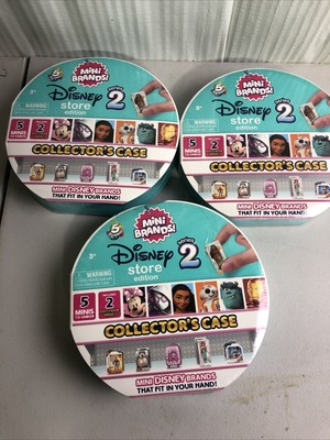 Mini Brands DISNEY Store Series 2 COLLECTOR'S CASE 5 Minis 2 EXC 2022 ...
