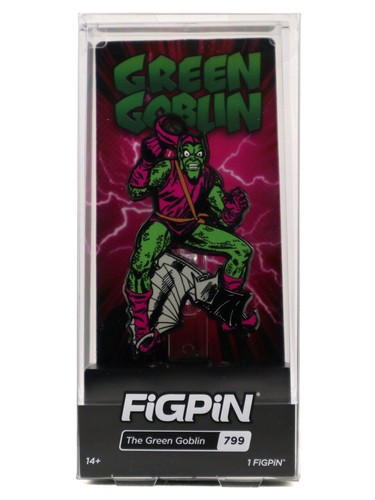 Figpin Classic Marvel Villains Green Goblin Pin #799 Limited Edition ...