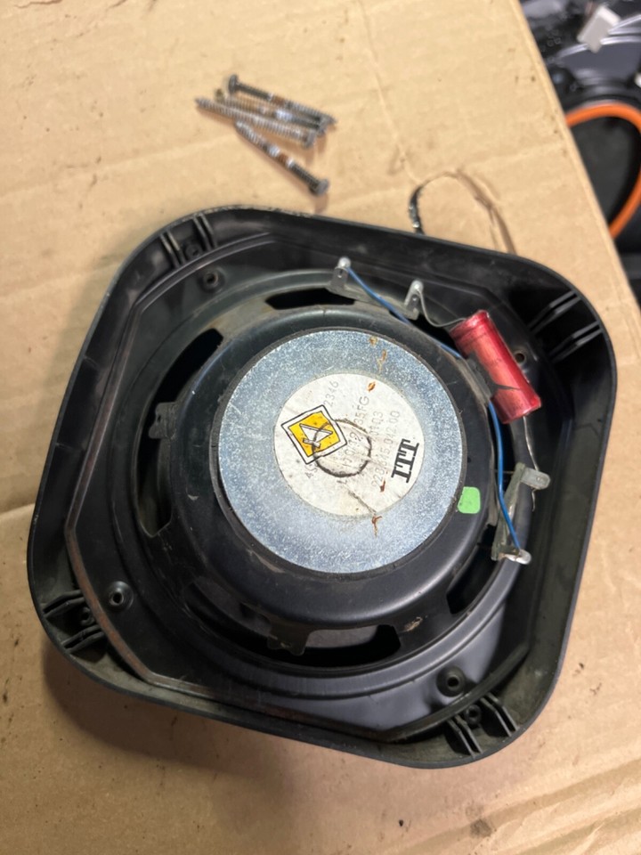 83-84 Porsche 928S Rear Parcel Shelf Speakers 928 Trim Panel Black | eBay