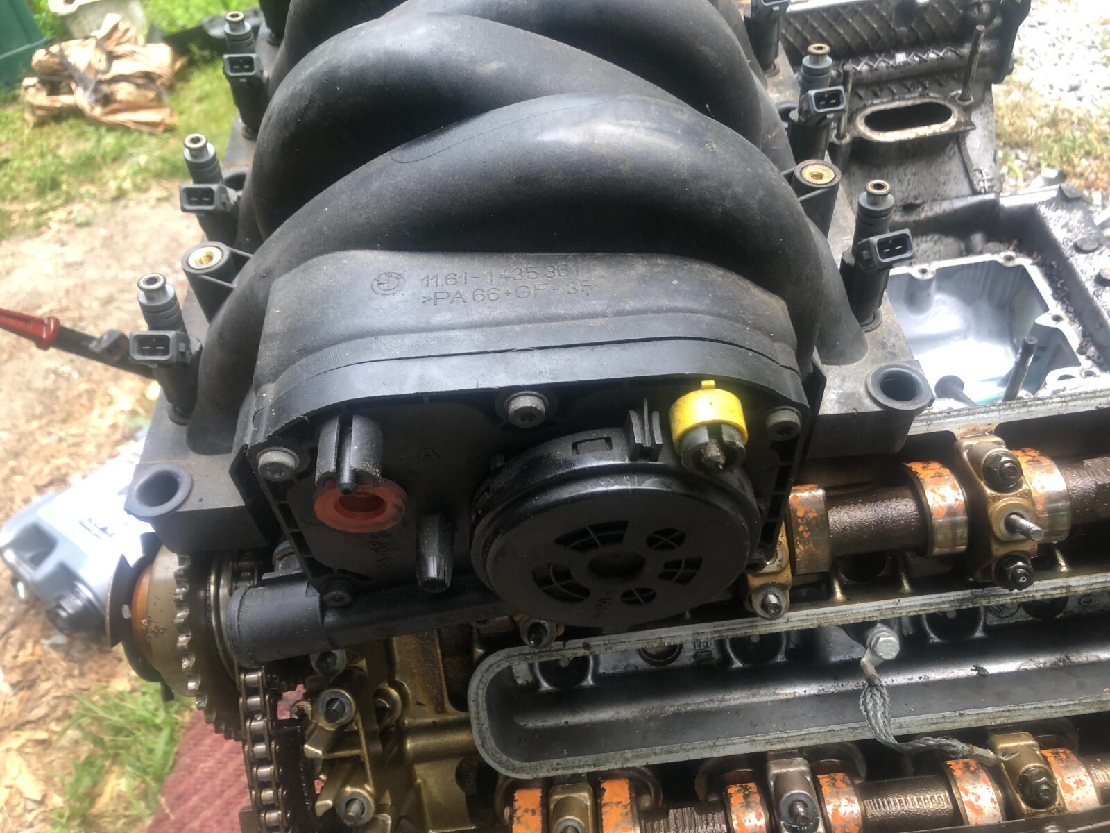 1995-2003 BMW E38 740i 740IL E39 540i E53 X5 4.4 M62 V8 Intake Manifold ...