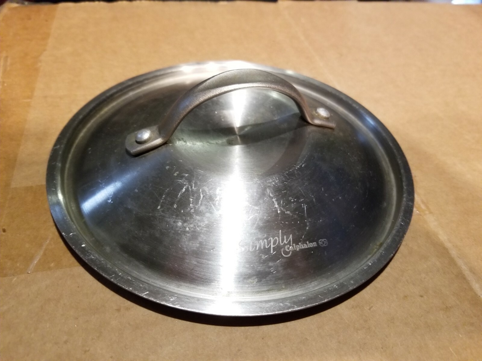 Simply Calphalon Stainless Steel Cookware 7” Pot Pan Lid | eBay
