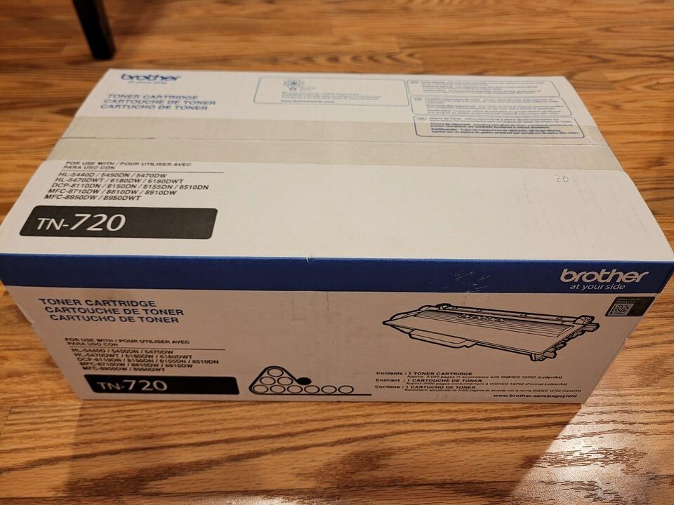 Brother Genuine Toner Cartridge, TN720 | eBay