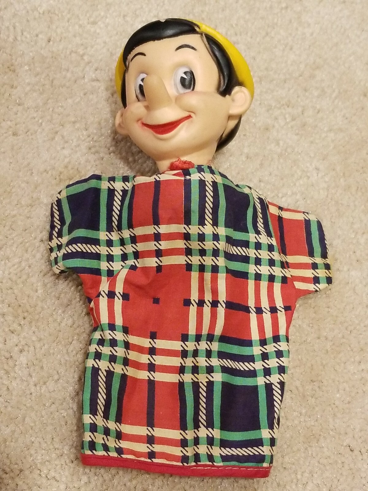 VINTAGE WALT DISNEY PINOCCHIO HAND PUPPET OLD RARE | eBay