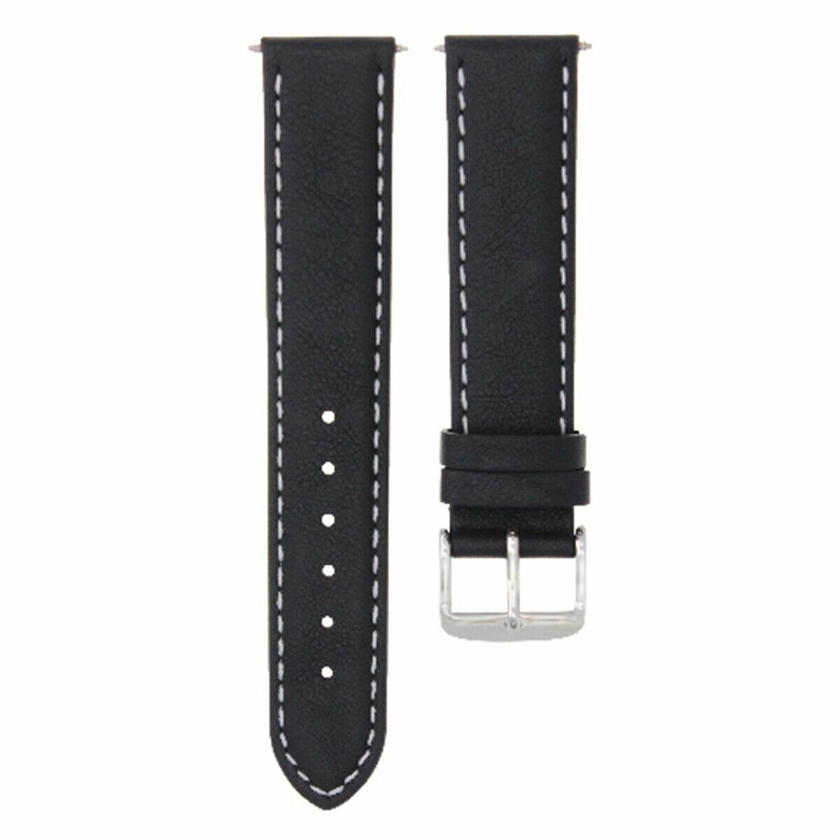 22MM LEATHER STRAP SMOOTH BAND FOR 42MM MONTBLANC 4810 TIMEWALKER WATCH ...