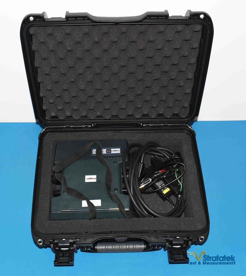 Megger DLRO10 10A Digital Low Resistance Ohmmeter 10A NIST Calibrated ...